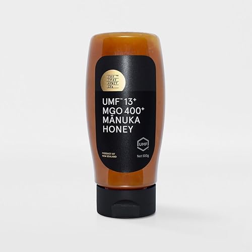 The True Honey Co Manuka Honey 400+ MGO & 13+ UMF Easy Squeeze Bottle ...
