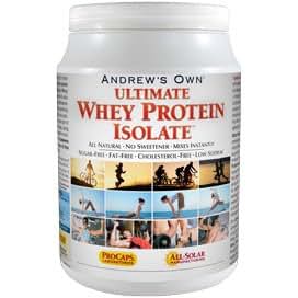 Amazon.com: Andrew Lessman Ultimate Whey Protein Isolate - Unflavored ...