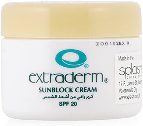 Extraderm Sunblock Cream Spf20, 25G price in Saudi Arabia | Amazon ...