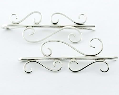 Amazon.com: Sterling Silver Hair Pins: Handmade