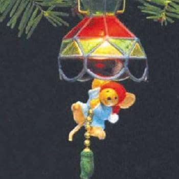 Amazon.com: CHRIS MOUSE FLIGHT (Light ) #9 1993 Hallmark Ornament ...