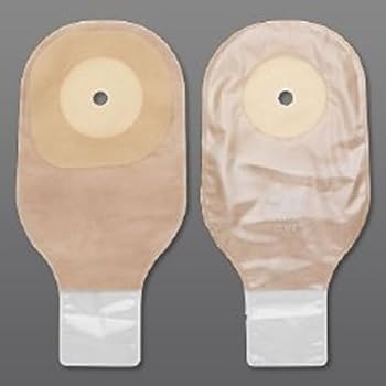 Amazon.com: Ostomy Pouch One-Piece System Up to 2-1/2" Stoma Drainable ...