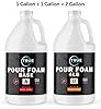 TRUE COMPOSITES Liquid Urethane Pour Foam Base-2 Part Closed Cell Rigid ...