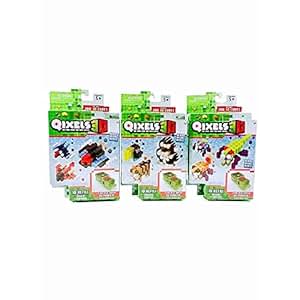 Amazon.com: Qixels 3D Refill Bundle Includes 3 packs - Alien Strikes ...