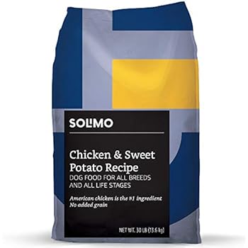 Amazon.com : Amazon Brand - Solimo Basic Dry Dog Food, Beef Flavor, 40 ...