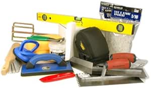Professional Tile Setter Tool Kit - Tile Grout - Amazon.com