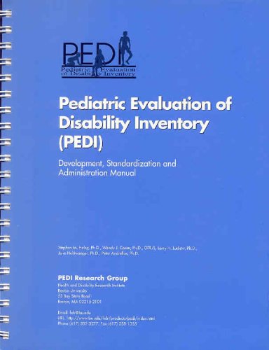 Pediatric Evaluation of Disability Inventory (Pedi) | Amazon.com.br