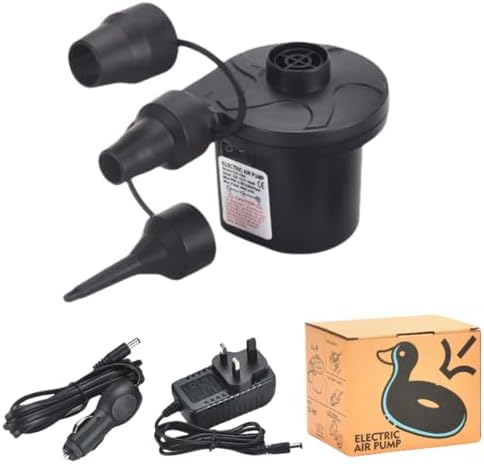 SKY-TOUCH Electric Air Pump with 3 Nozzles : Family Car Dual Use ...