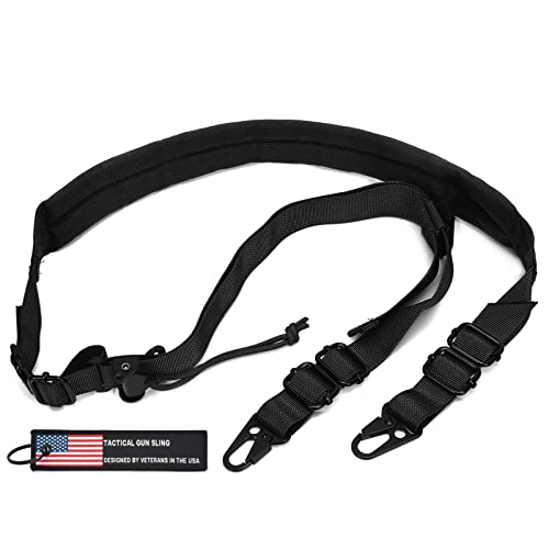 WarBull Tactical 2 Point Gun Sling Quick Adjust, Rifle Sling for ...