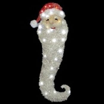 Amazon.com: Christmas Large 3 Foot Santa Face Lighted Blow Mold Holiday ...