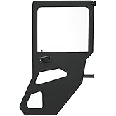 Amazon.com: Polaris 2882902 Front Black Canvas Zip Window Doors Ranger ...