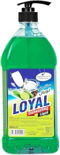 سعر Loyal Dishwashing Liquid Lemon Zest & Forest Pine Green - Powerful ...