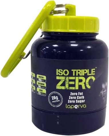 Laperva Protein Powder Storage Container, Portable Supplement Powder ...