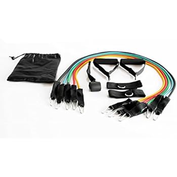 Amazon.com : Fit Active Sports Resistance Bands Set with Handles, Ankle ...