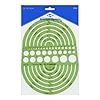 ALVIN Circle Radius Master Template TD1202, Template for Artists ...