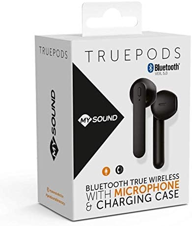 Mysound True Pods 5.0 True Wireless Headset with Bluetooth 5.0 and ...