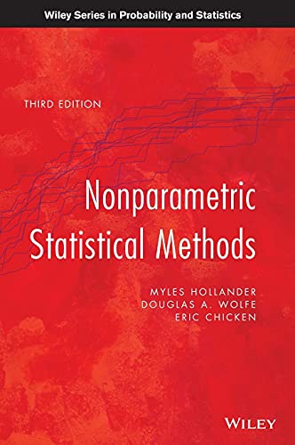 Amazon.com: Nonparametric Statistical Methods: 9780470387375: Hollander, Myles, Wolfe, Douglas A ...