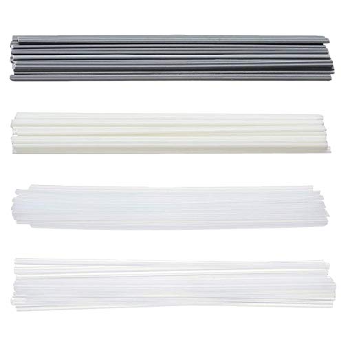 Matrisen 50PCS Plastic Welding Rods - ABS/PP/PVC/PE Plastic Welder Rods ...