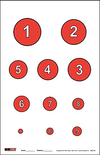 120 Pack Gun And Rifle Paper Targets For Shooting By EZ2C Highly Visible And Bright Game 120-pack-gun-and-rifle-paper-targets-for-shooting-by-ez2c-highly-visible-and-bright-game