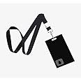 Amazon.com : Severance Keycard ID Badge Black PVC Card Lanyard : Office ...