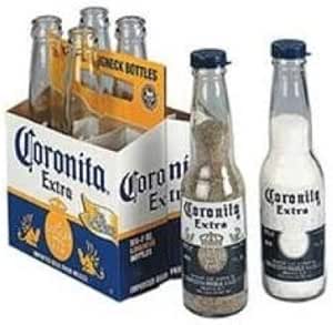 12 Corona Salt and Pepper Caps, Make Your Own Coronita Shakers : Amazon ...