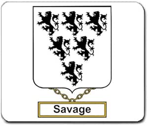 Amazon.com: Savage Family Crest Coat of Arms Mouse Pad : Office Products