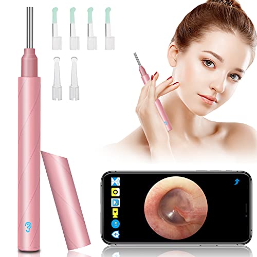 HealthneSS Ear Wax Removal,Removal Tool WiFi Ear Endoscope with LED ...