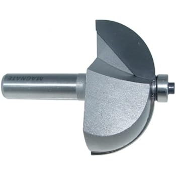 Magnate 1009 Cove Carbide Tipped Router Bit - 1" Radius; 1/2" Shank ...