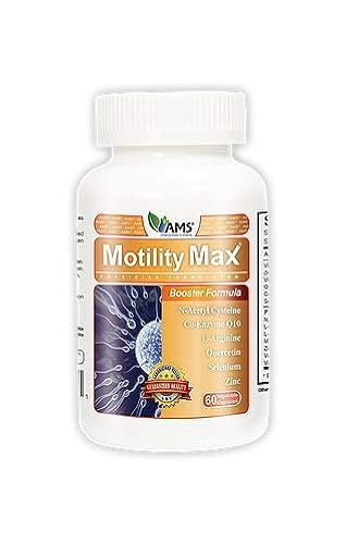 Motility Max - Premium Fertility Supplement for Men - Supports Sperm ...