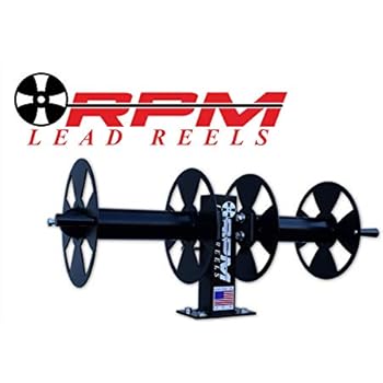 Heavy Duty Double Welding Cable Lead Reel USA Made 10" #1 selling lead ...