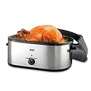 Amazon.com: Oster 20-Quart Roaster with Self-Basting, High-Dome Lid ...