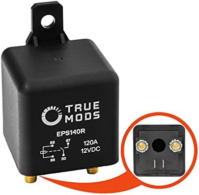 True Mods 12V DC 120 Amp Split Charge Relay Switch - 4 Terminal Relays ...