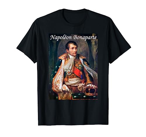 Napoleon Bonaparte Art Historic Napoleonic Wars History Item T-Shirt on ...