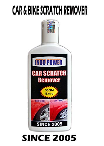 INDOPOWER HDDDd945-CAR Scratch Remover 100gm. All Colour Car & Bike ...