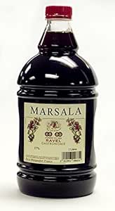 Amazon.com : Marsala Seasoned Liqueur - 17% Alcohol Level (Only for ...