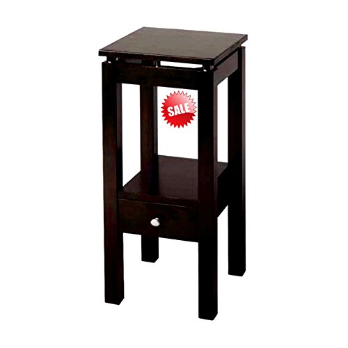 Amazon.com: Narrow Phone Stand with Storage Drawer Handle and Lower ...