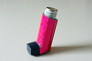 ARTISTICKY Funky Holographic SEQUIN PINK Sticker for Asthma Inhaler ...