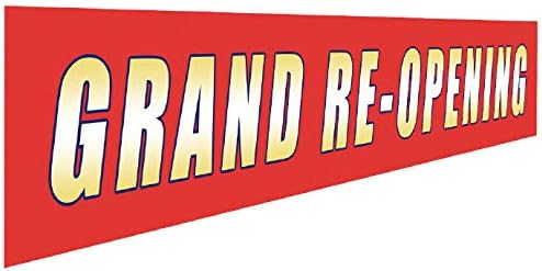 Amazon.com: Grand RE-Opening Banner | Large Store Advertising Sign ...