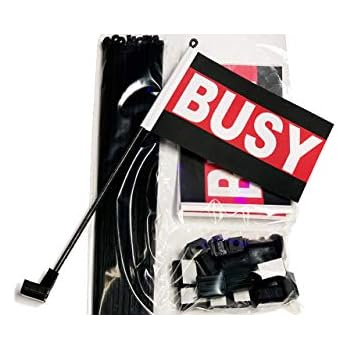 Amazon.com : Busy Desk Flag with Flag Up Flag Down Flip Clip Pomodoro ...