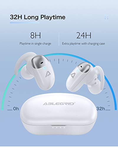 True Wireless Earbuds Active Noise Cancelling, ABLEGRID ANC Bluetooth 5 ...