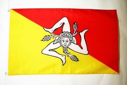 AZ FLAG Sicily Flag 3′ x 5′ – Italy – Sicilian flags 90 x 150 cm ...