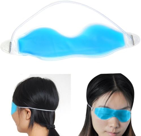 Accessotech Headache Relief Eye Mask Hot/Cold Cooling Soothing Relaxing ...