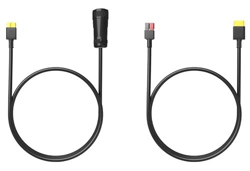 BLUETTI RV Cable 12V/25A, Aviation Plug to XT60 Cable & XT60 to SPC45 ...