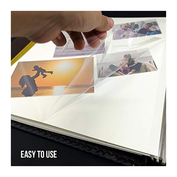 Totocan Photo Album Self Adhesive, Huge Magnetic Self-Stick Page ...