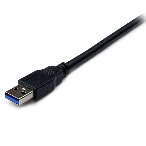 StarTech.com USB3SEXT6BK 6-Feet Black SuperSpeed USB 3.0 Extension Cable A to A M/F, 6-Feet USB ...