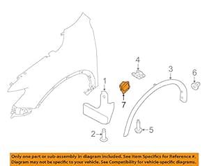 Amazon.com: Nissan 76848-5HA0A - Grommet: Automotive