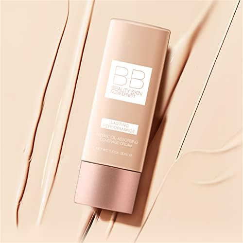 NOVOLAN BB Cream Instant Oil Absorbing Coverage, No Makeup Nude Liquid ...