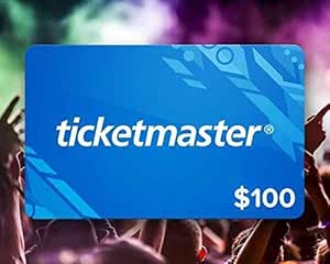 Amazon.com: $100 Ticketmaster Gift Card: Health & Personal Care