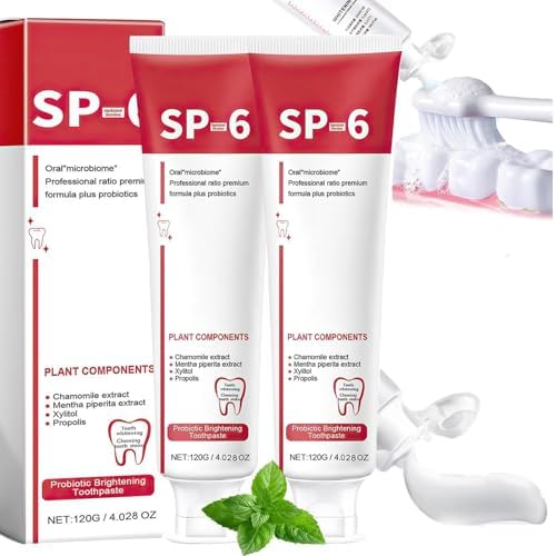 KASTWAVE Sp-6 Ultra Whitening Toothpaste, Probiotic Brightening ...