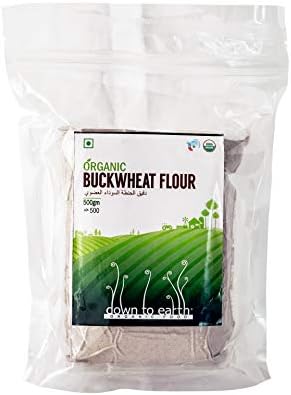 Organic Buckwheat Flour (Kuttu Atta) by Down to Earth, 100% Whole Grain ...